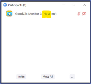 Claiming the Host Role – Meetings and Webinars
