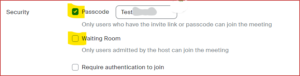 Using the Host Key – Meetings and Webinars